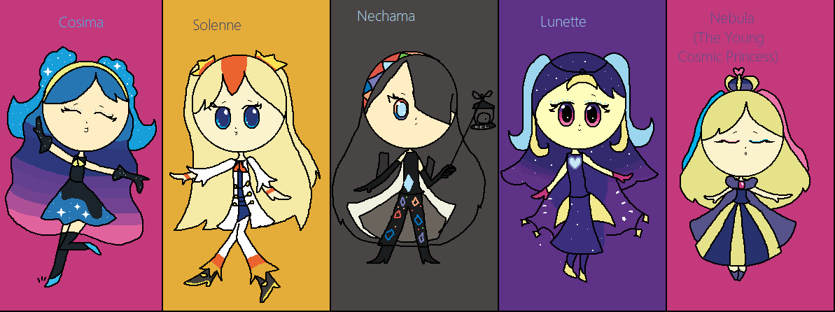 The Light Trio Girls Art (+ The Pre-Evolutions) | Fandom