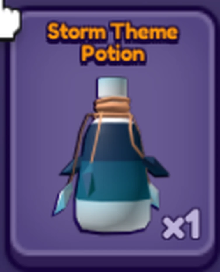Selling: STORM THEME POTION! | Fandom