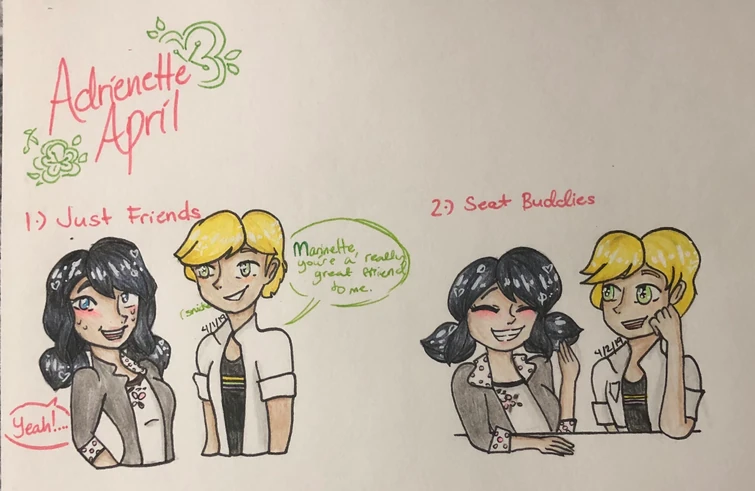 ADRIENETTE APRIL BOIS- ?? I'll link the whole challenge calendar in the ...