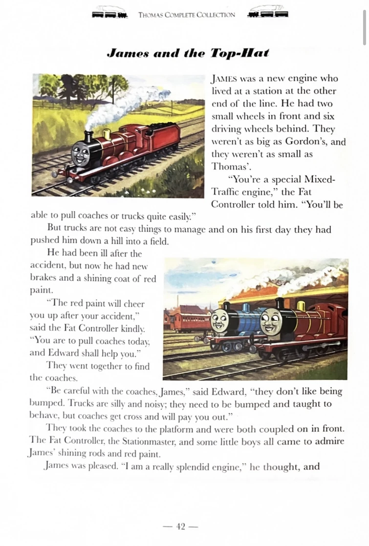 James the Red Engine (RWS book 3) | Fandom