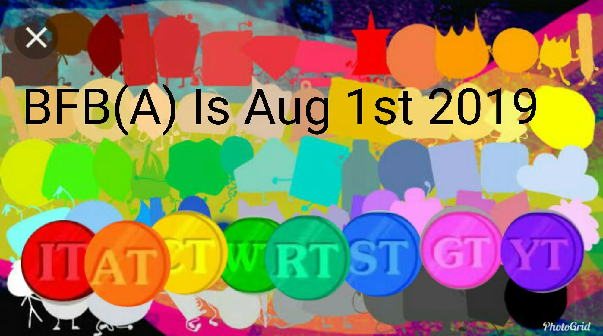 BFB(A) Aug 1st 2019 Rainbows Edition | Fandom