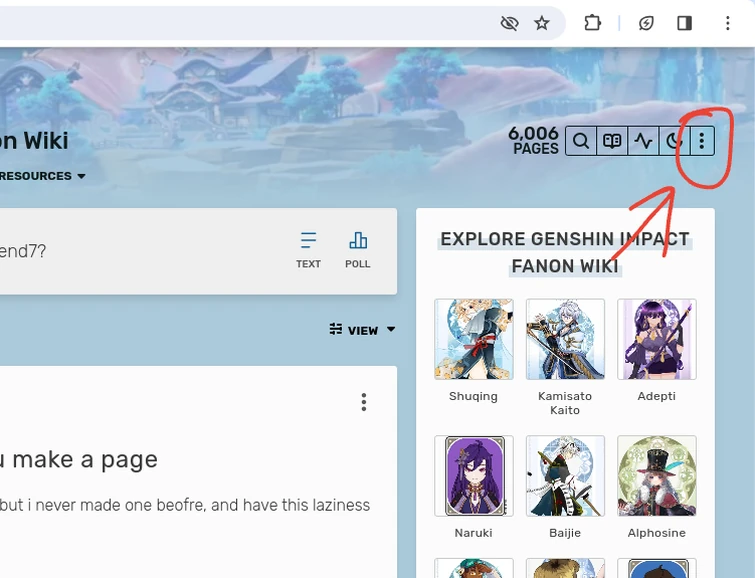 Uhhhhhhhh how do you make a page | Fandom