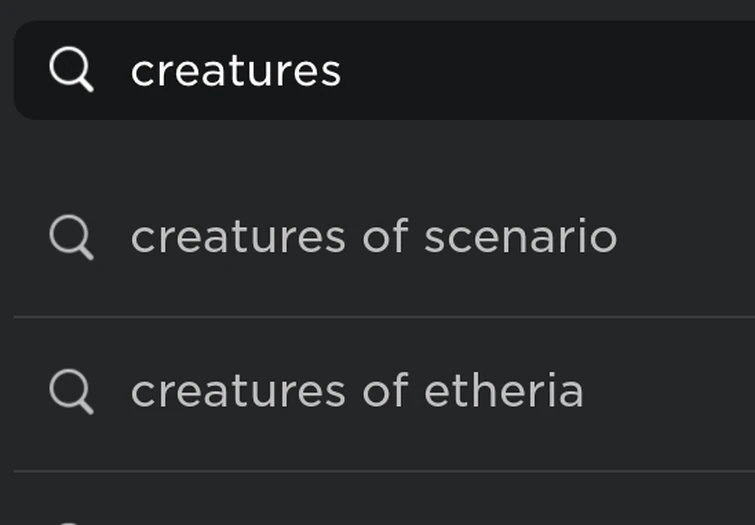 creatures of scenario | Fandom