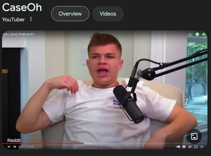 Good on CaseOh for losing that much weight | Fandom