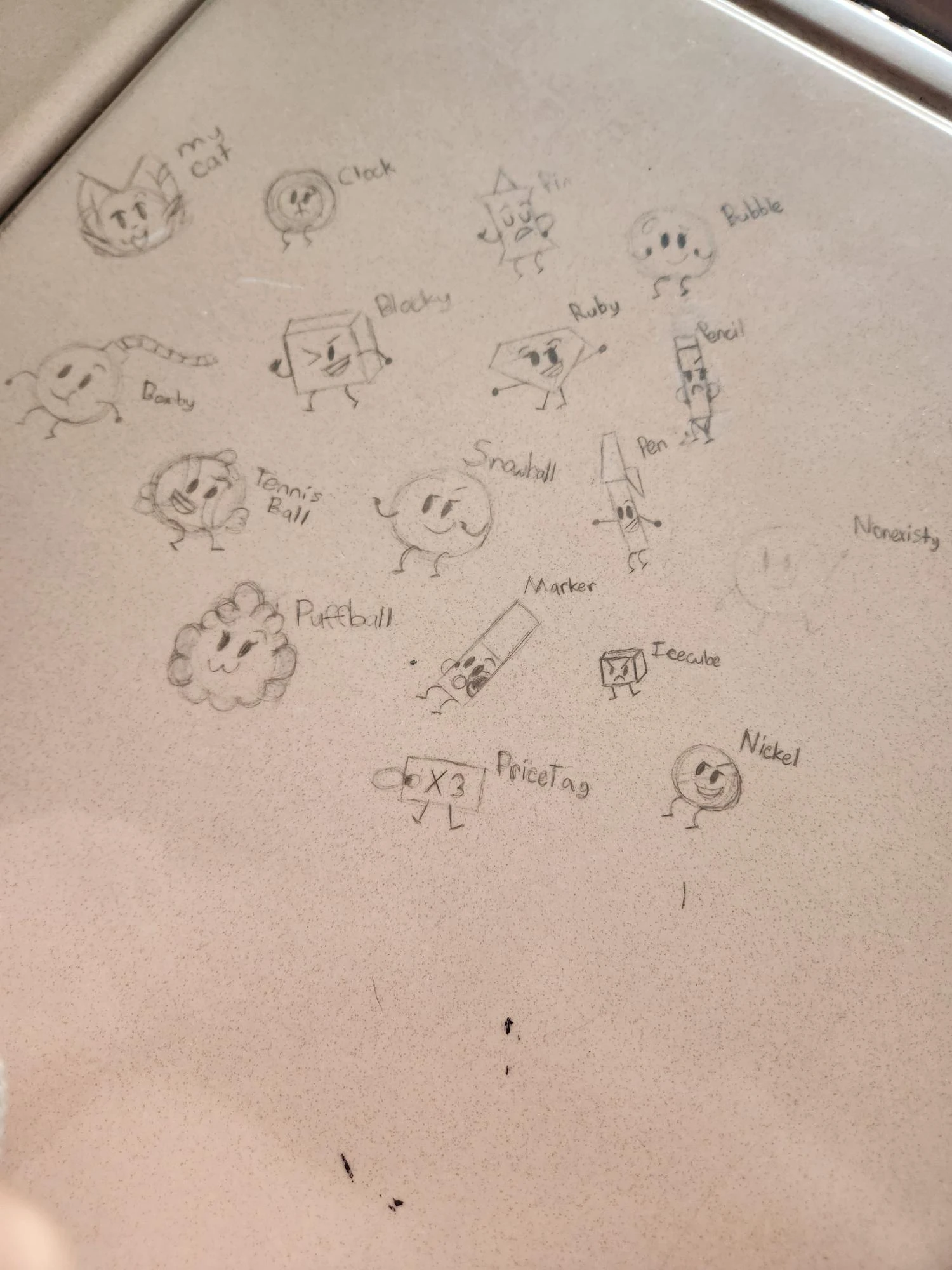 Yall my teacher told me no drawing on the desks but i decided to do a ...