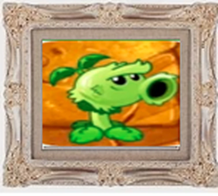 primal peashooter in photo frame | Fandom