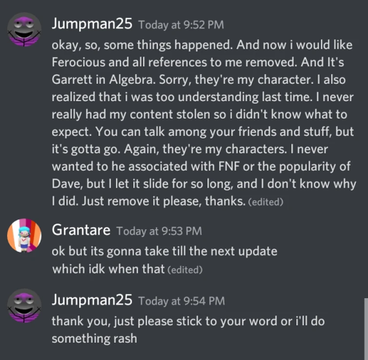 thanks I hate jumpman25 now | Fandom