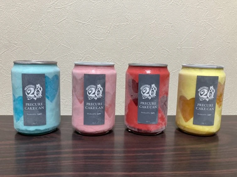 Pretty Cure Cake cans at museum | Fandom