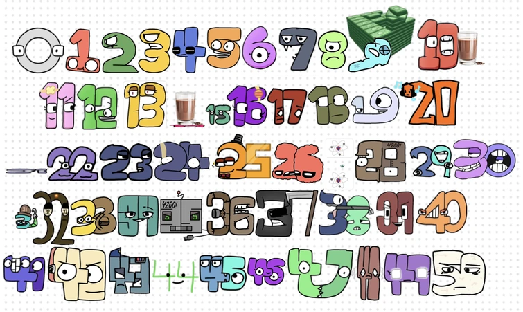 The Number Lore cast, but the comments can edit it, Part 2: | Fandom
