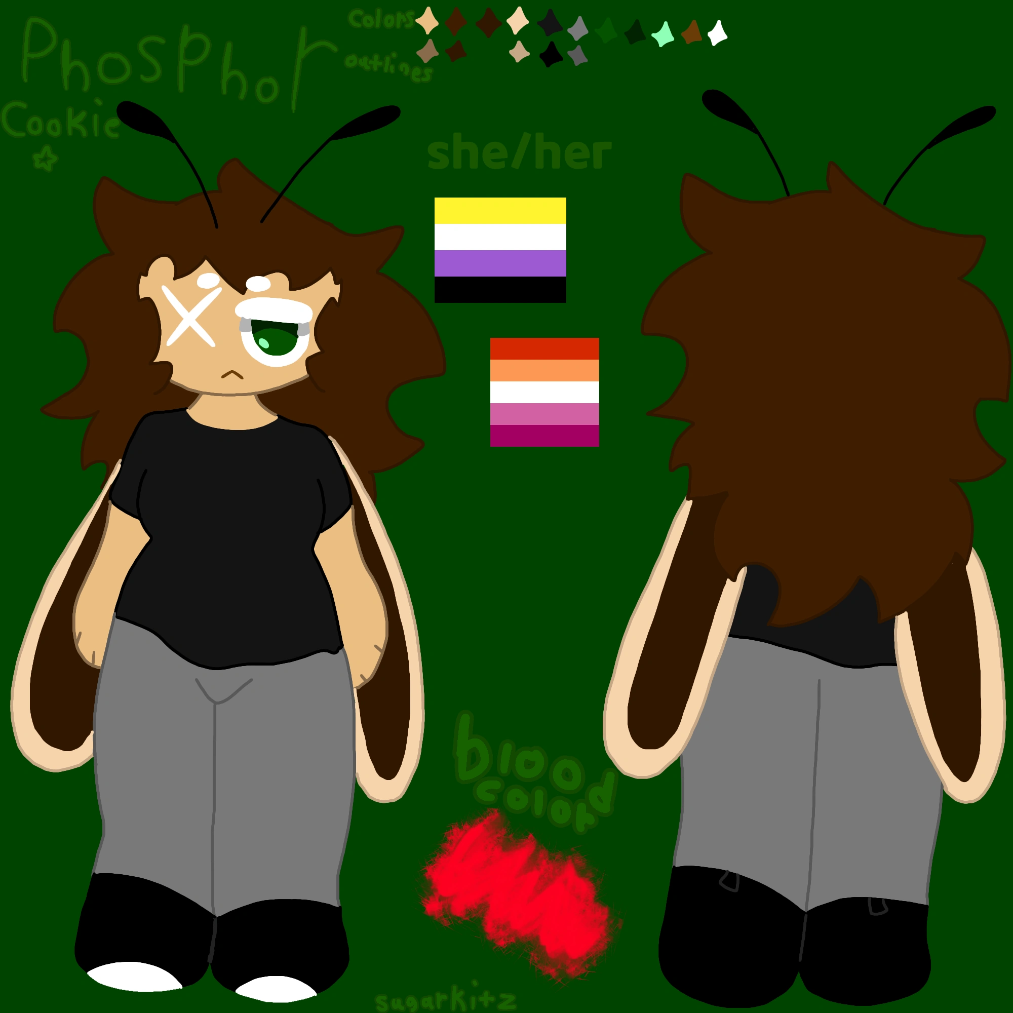 new Phosphor Cookie ref sheet :DD | Fandom