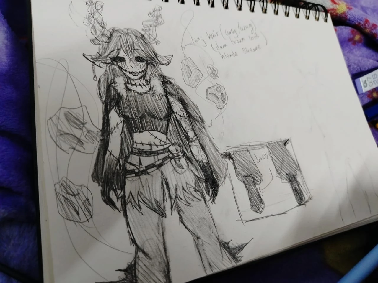 MOUTHLESS NYXKEIR - CREEPYPASTA (APPEARANCE SKETCH) | Fandom