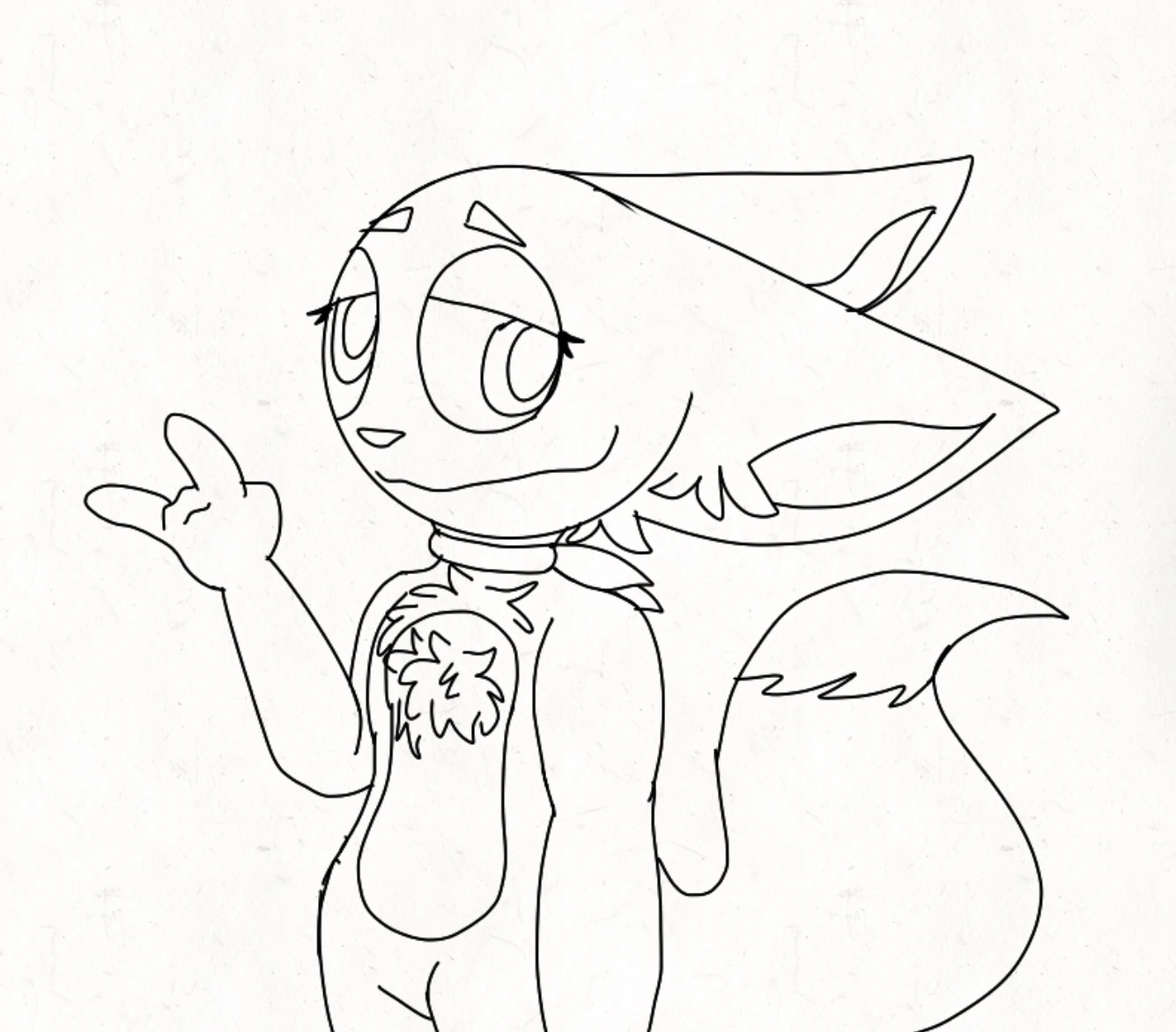 Uncolored Lucy drawing | Fandom