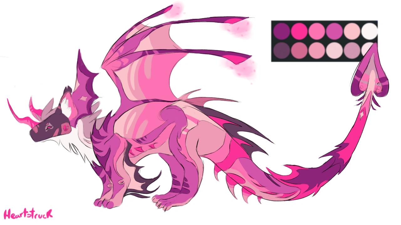 Heartstruck palette as a creature concept | Fandom