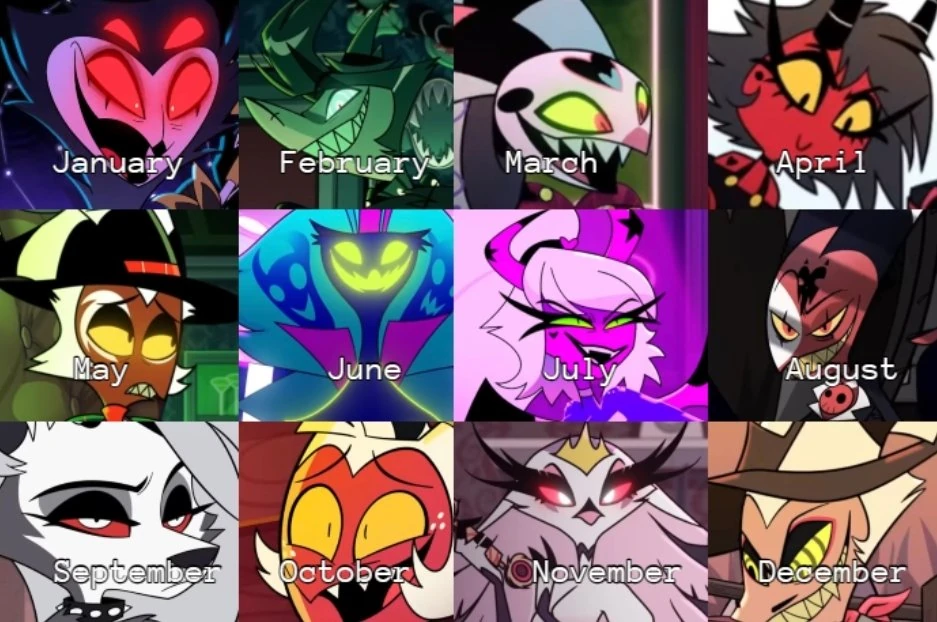 The month you were born is going to be the character you're going to ...