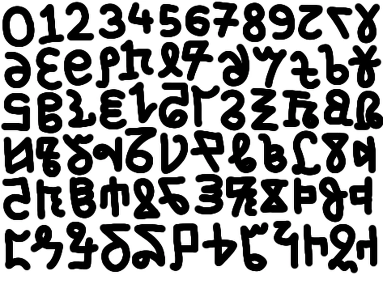 Just me drawing the numerals up to 73 (scand) | Fandom