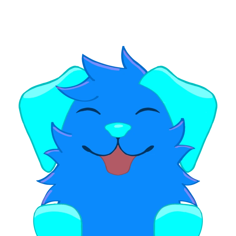 Woohoo blue dog appreciation doodles! (my 1st one from 2020 vs the one ...