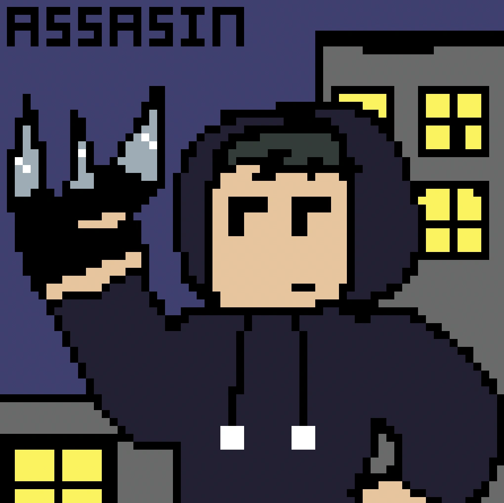 Assassin Pixel Art! | Fandom