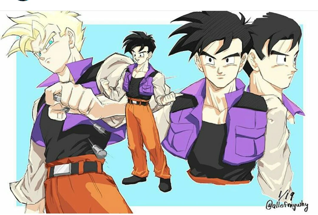 That's the first design for Gohan | Fandom