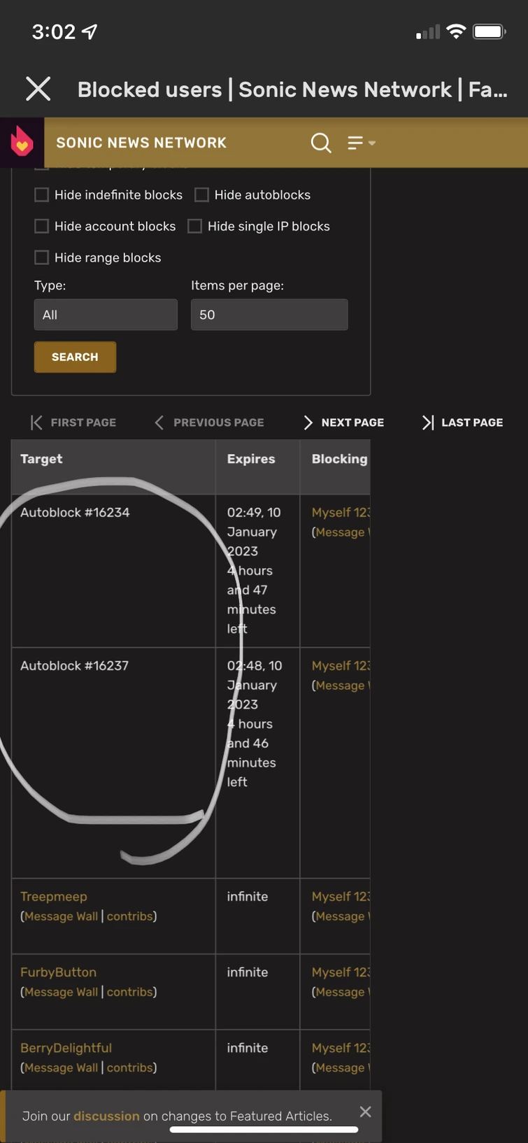What does it mean when this “Autoblock” thing shows up in a block log ...