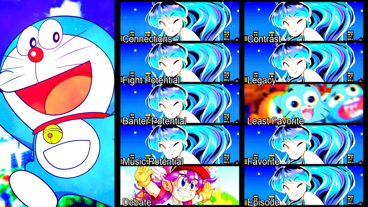 Doraemon Matchups Categories | Fandom