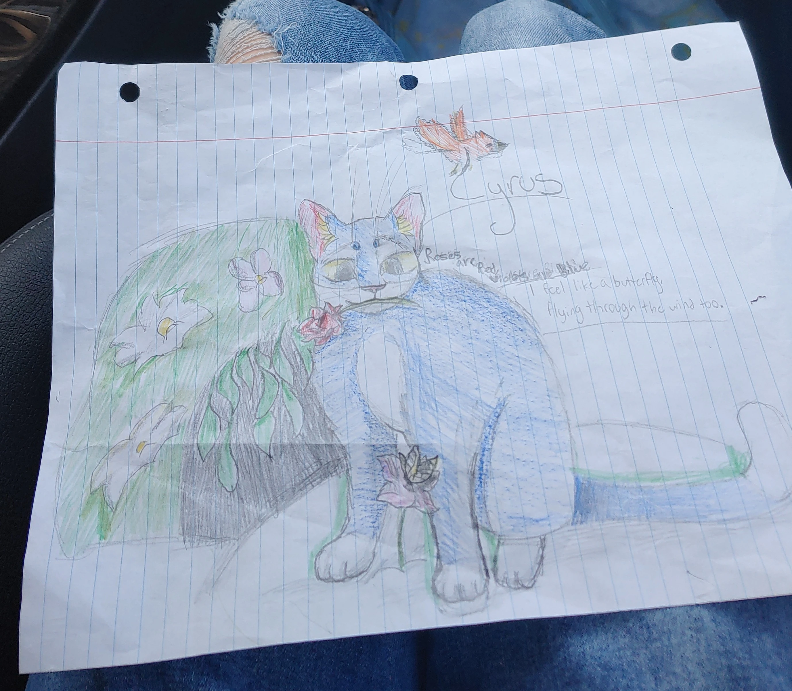 I have finally drawn Lyrus! | Fandom