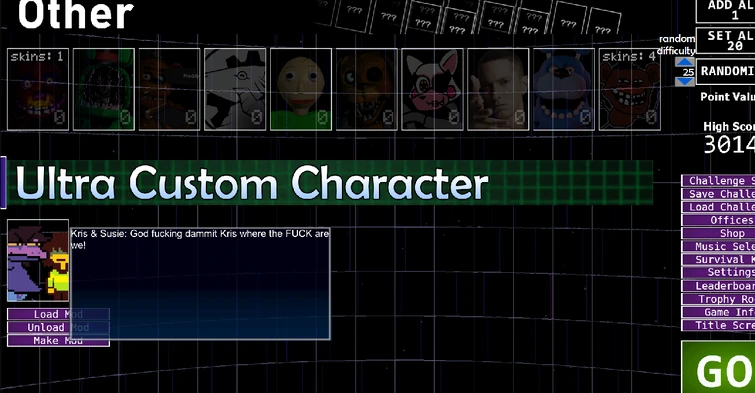 Ultra Custom Night? | Fandom