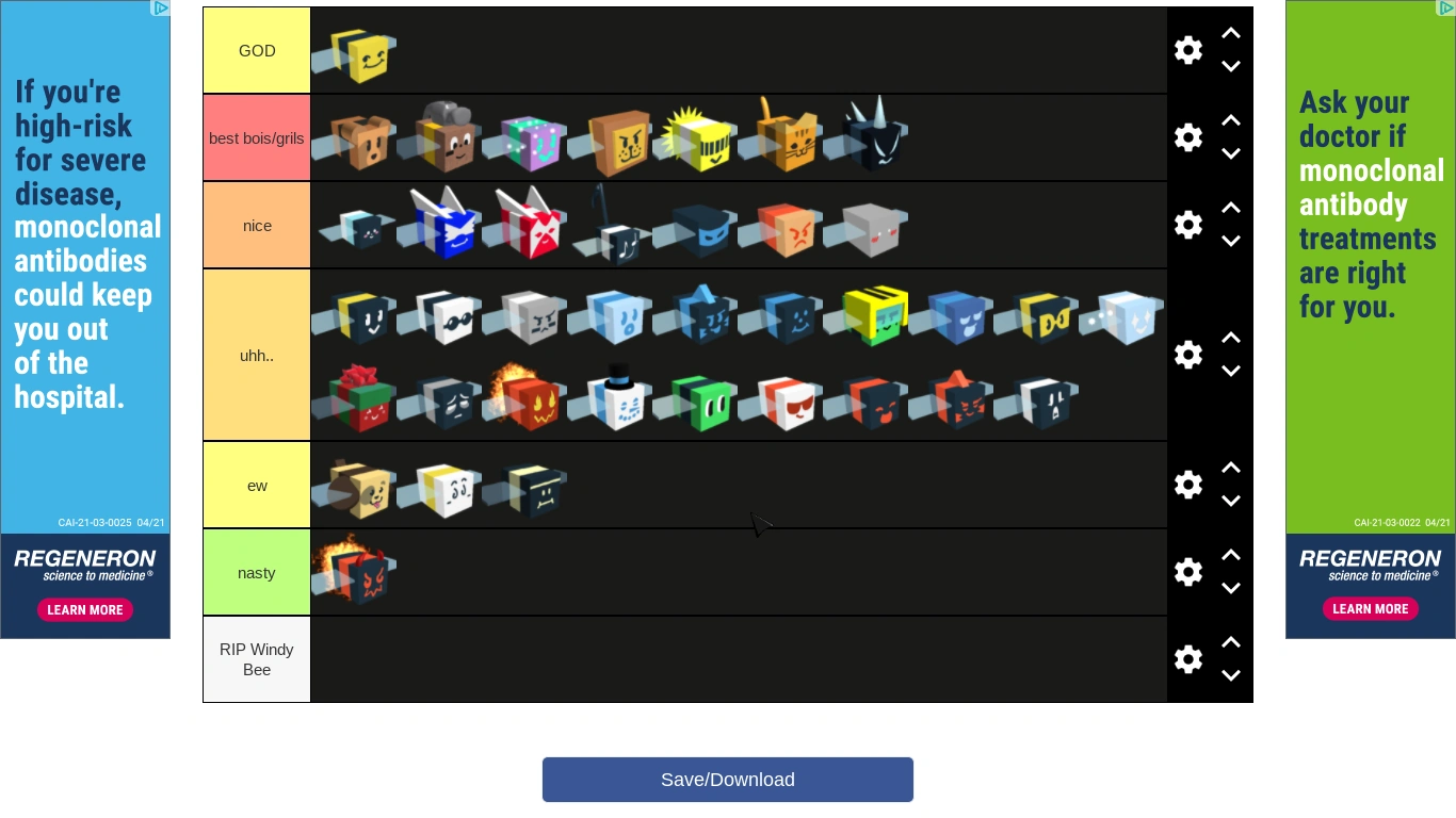 My BSS Tier List | Fandom