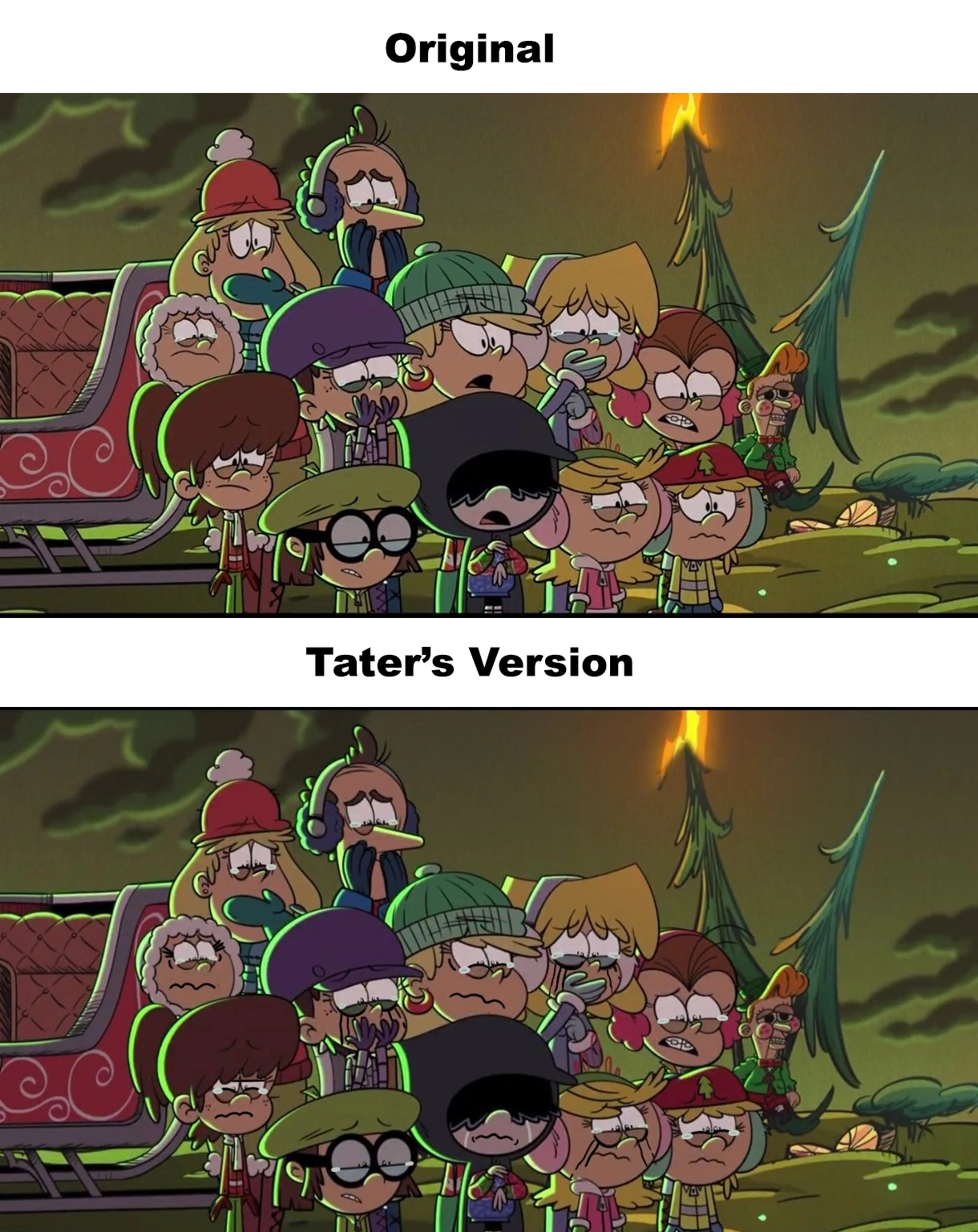 Regarding that scene from Naughty or Nice... | Fandom