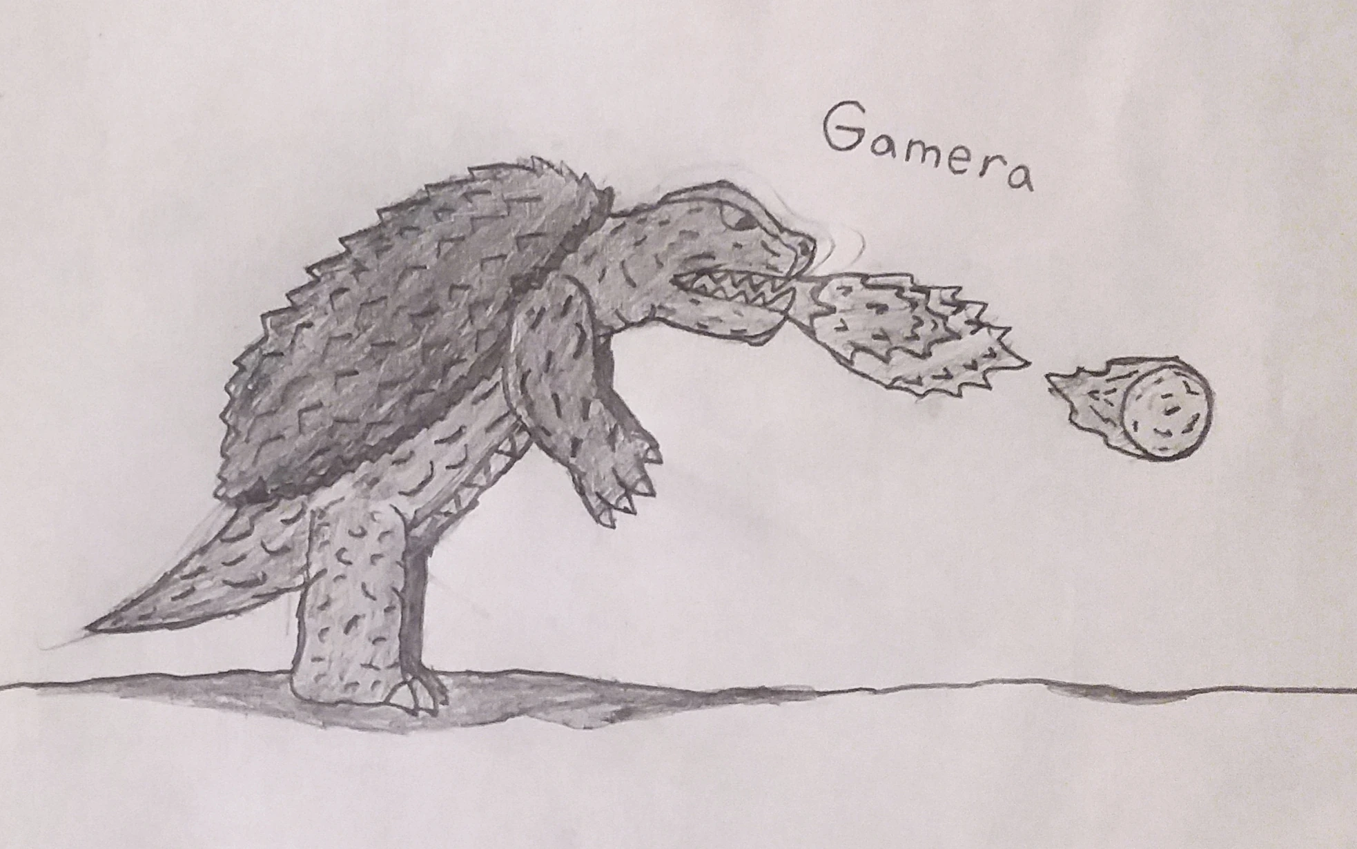 Gamera Sketch | Fandom