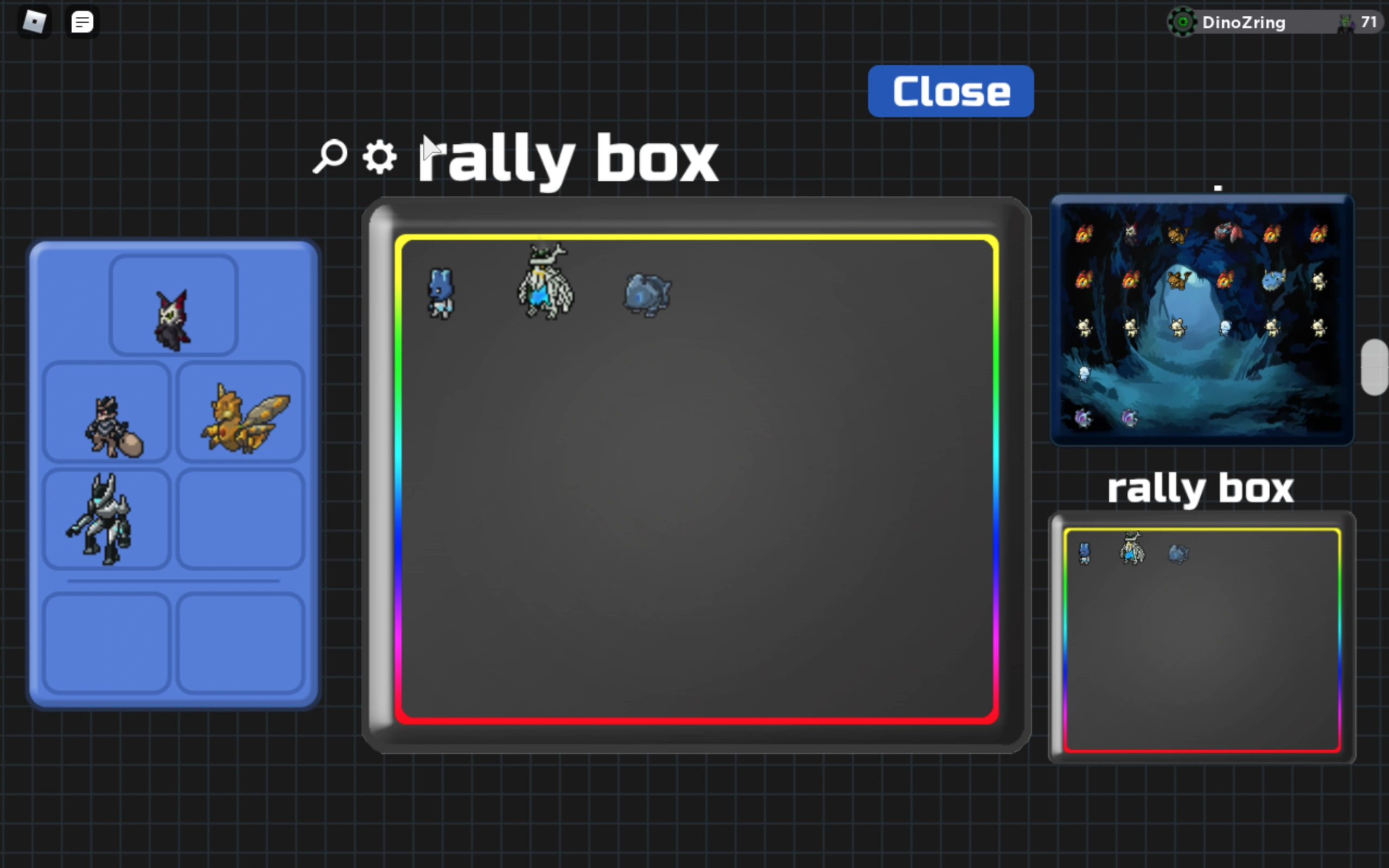 trading all these for a pure brawny gleaming ceratot or it's Evo's with ...