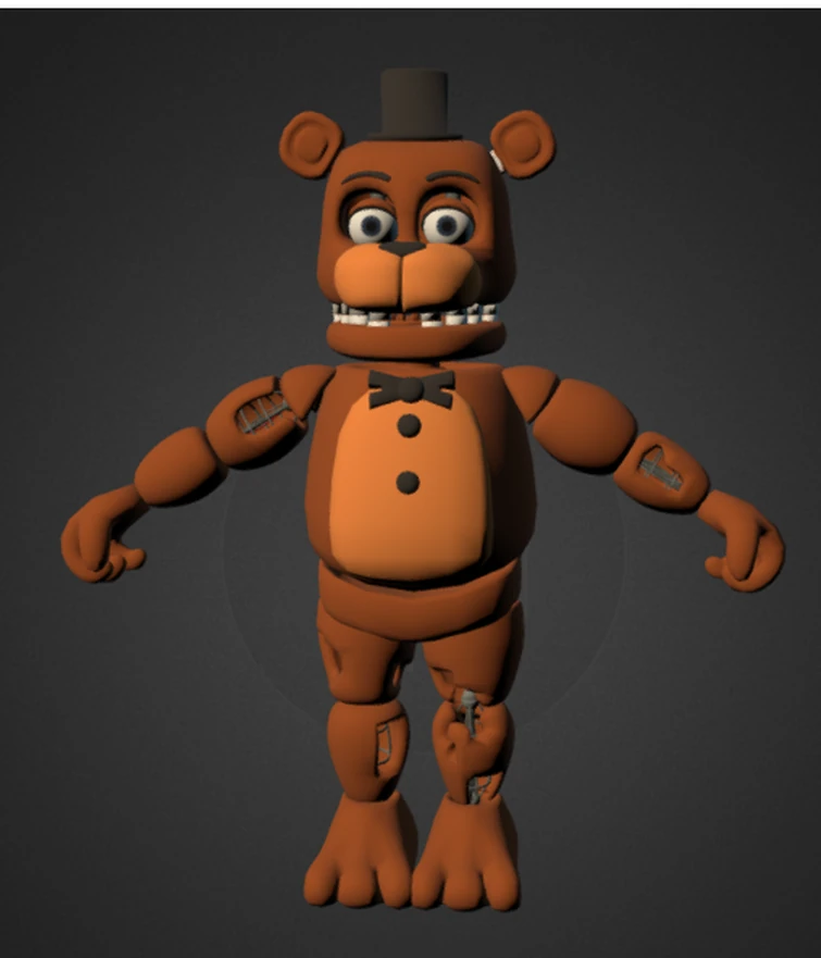 NEW IMAGES OF 16NIS'S FNAF 2 WITHERED MODELS | Fandom