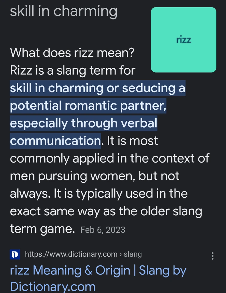 Rate your rizz (scaling from 1 to 10) | Fandom