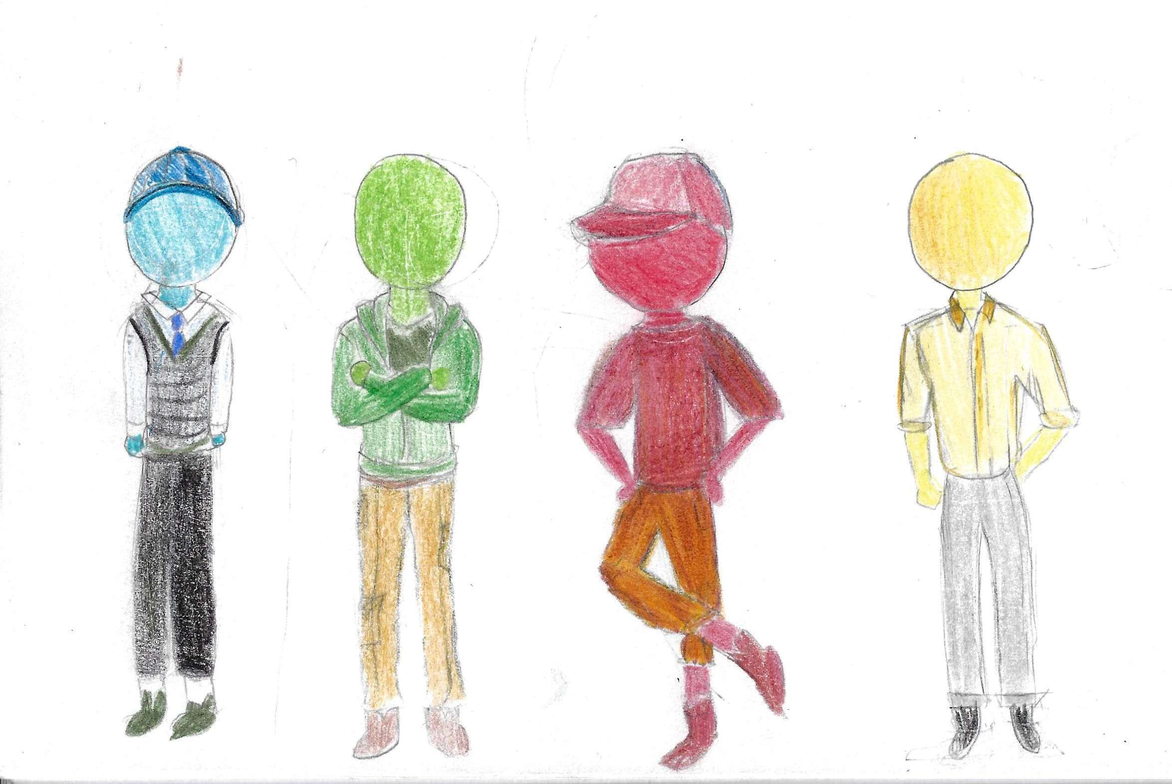 A lil' color gang fanart | Fandom