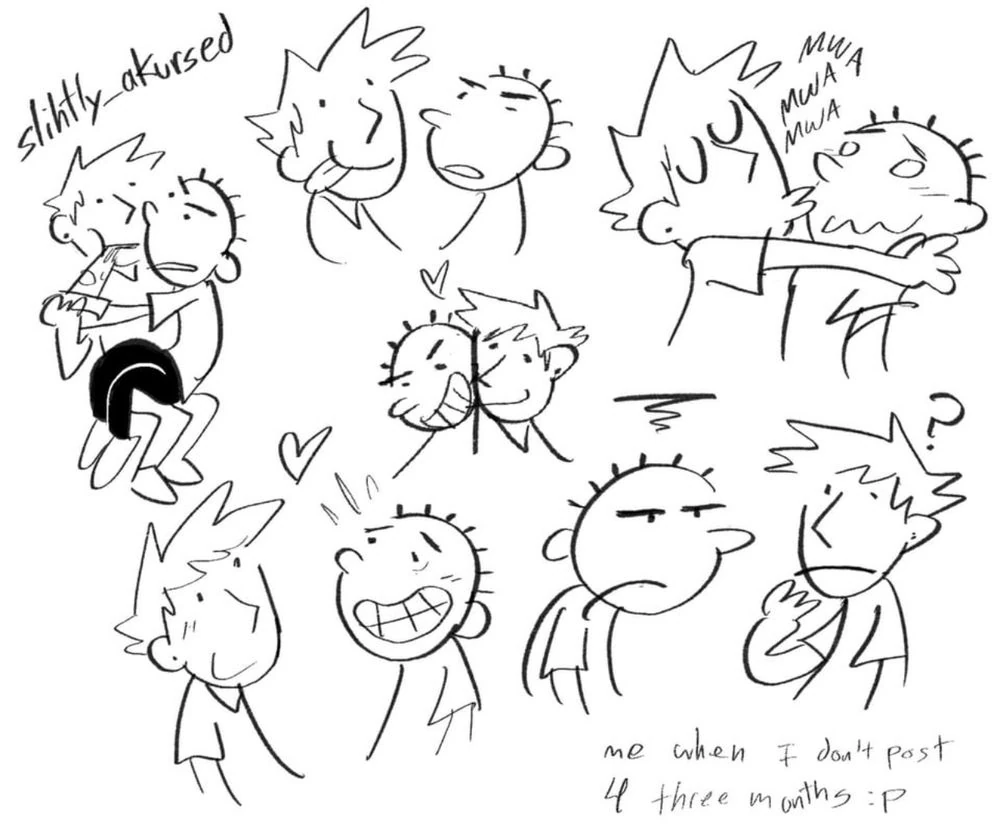 Some Rodrick’s Secret drawings I got off Zamuel’s Bluesky | Fandom