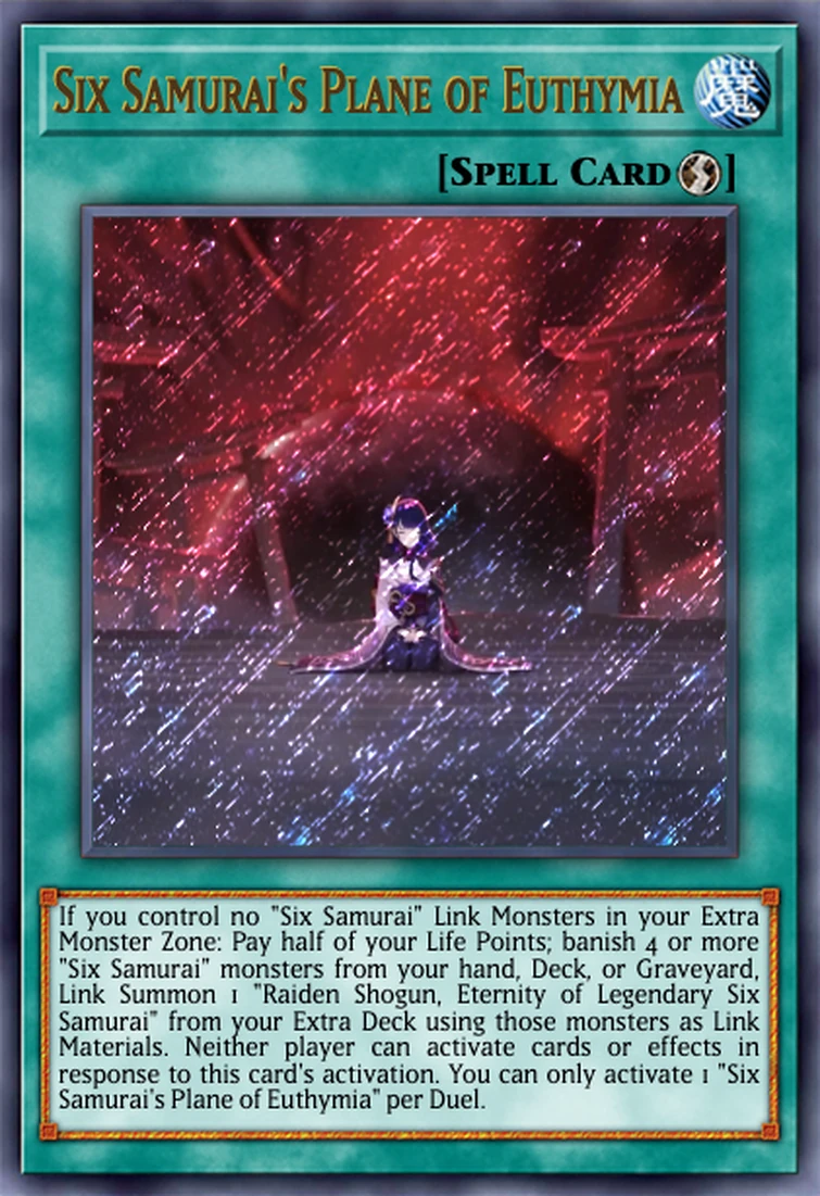 Second to Ultimate "Legendary Six Samurai" Link Monster | Fandom