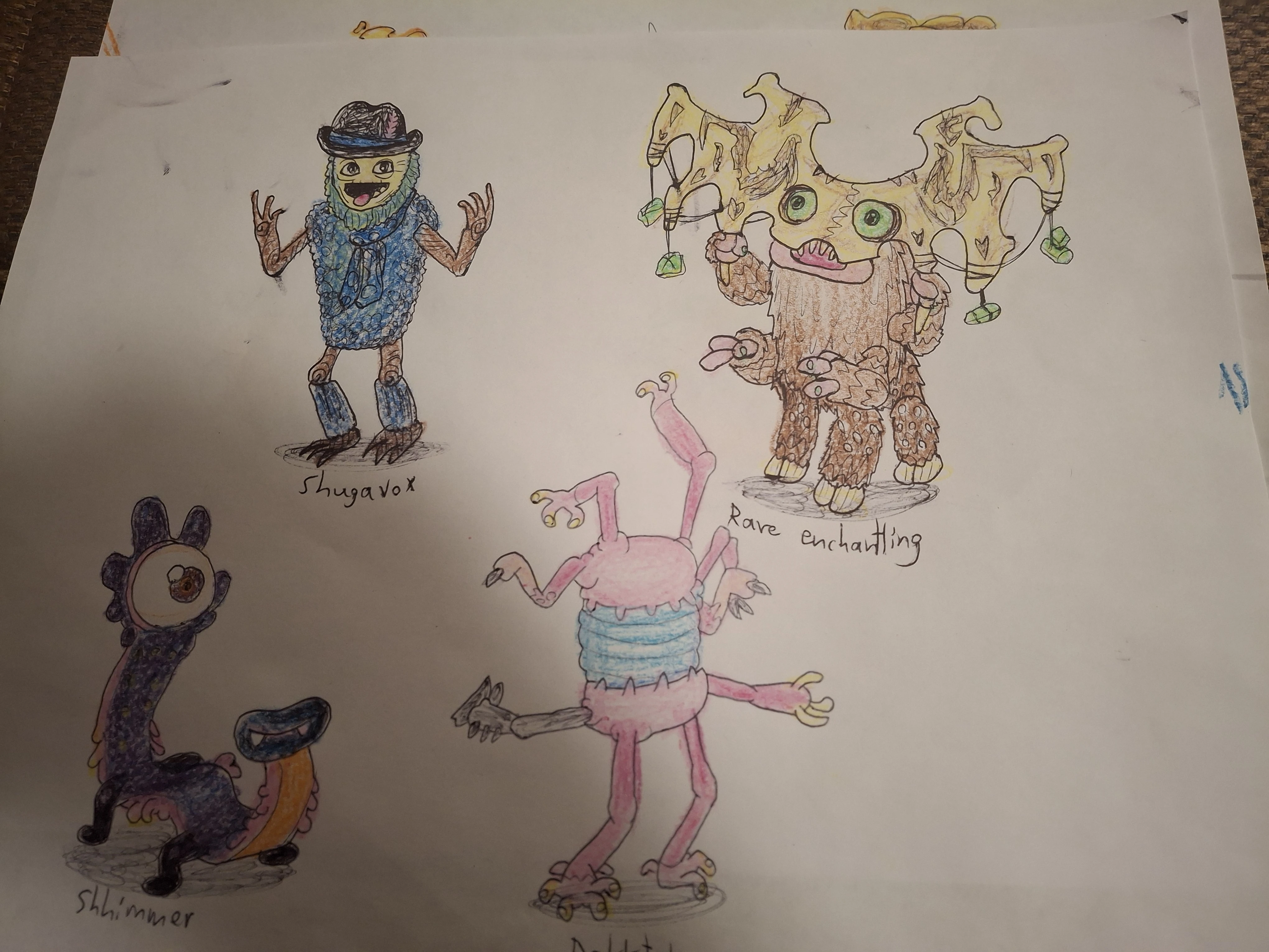 I drew msm stuff | Fandom