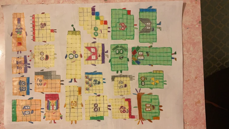 My Numberblocks on Paper | Fandom