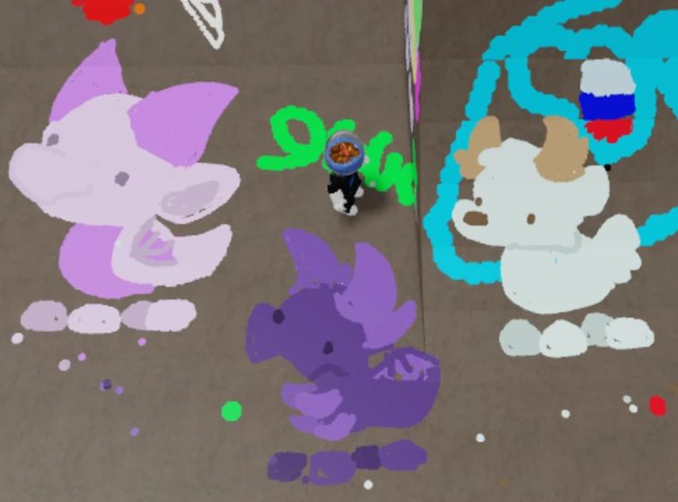 Doodled some Adopt me! Pets in the game spray paint | Fandom