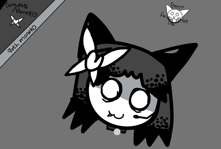 Made a Art of Corrupted Moneko | Fandom