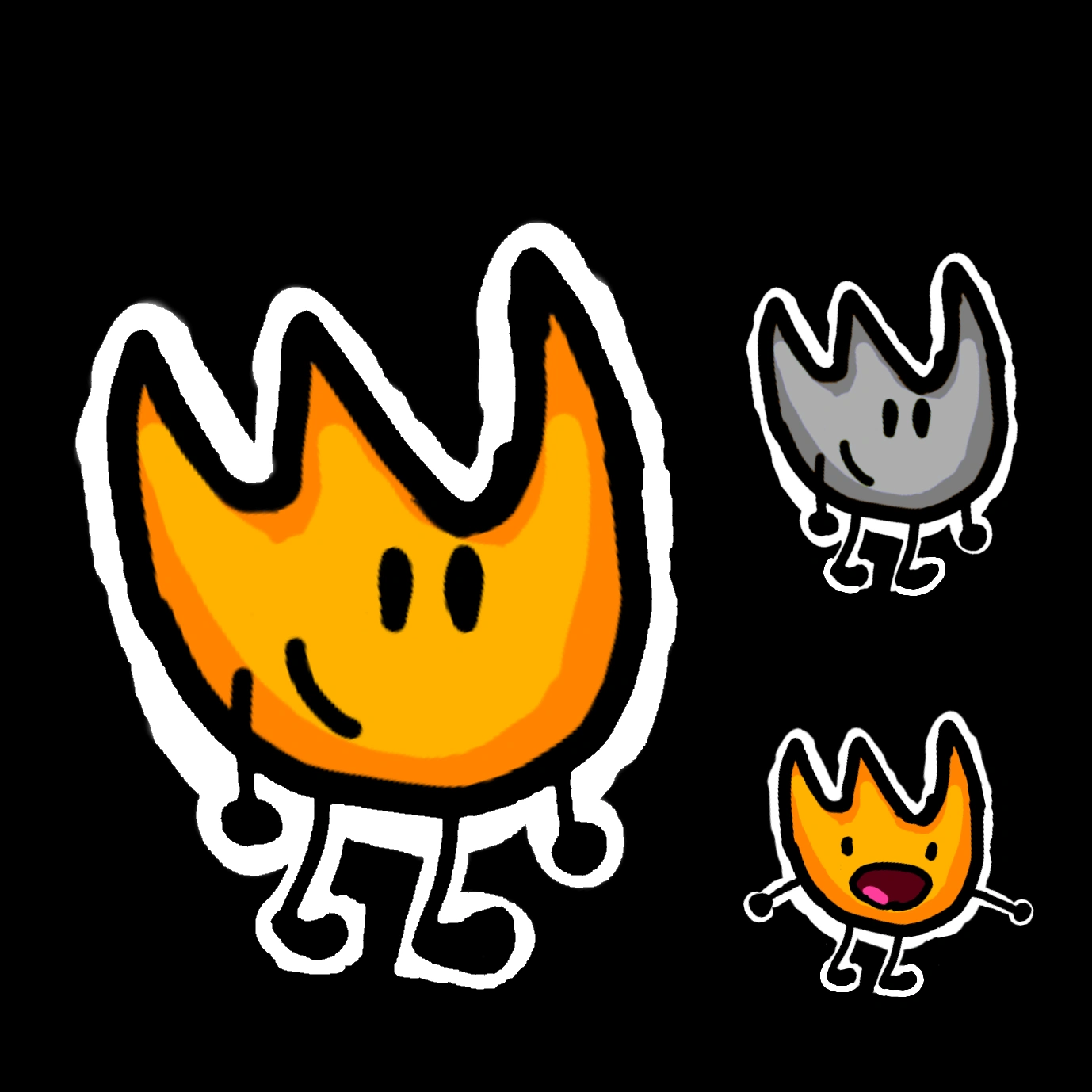 Day 1 of drawing BFDI characters in the paper Mario style | Fandom