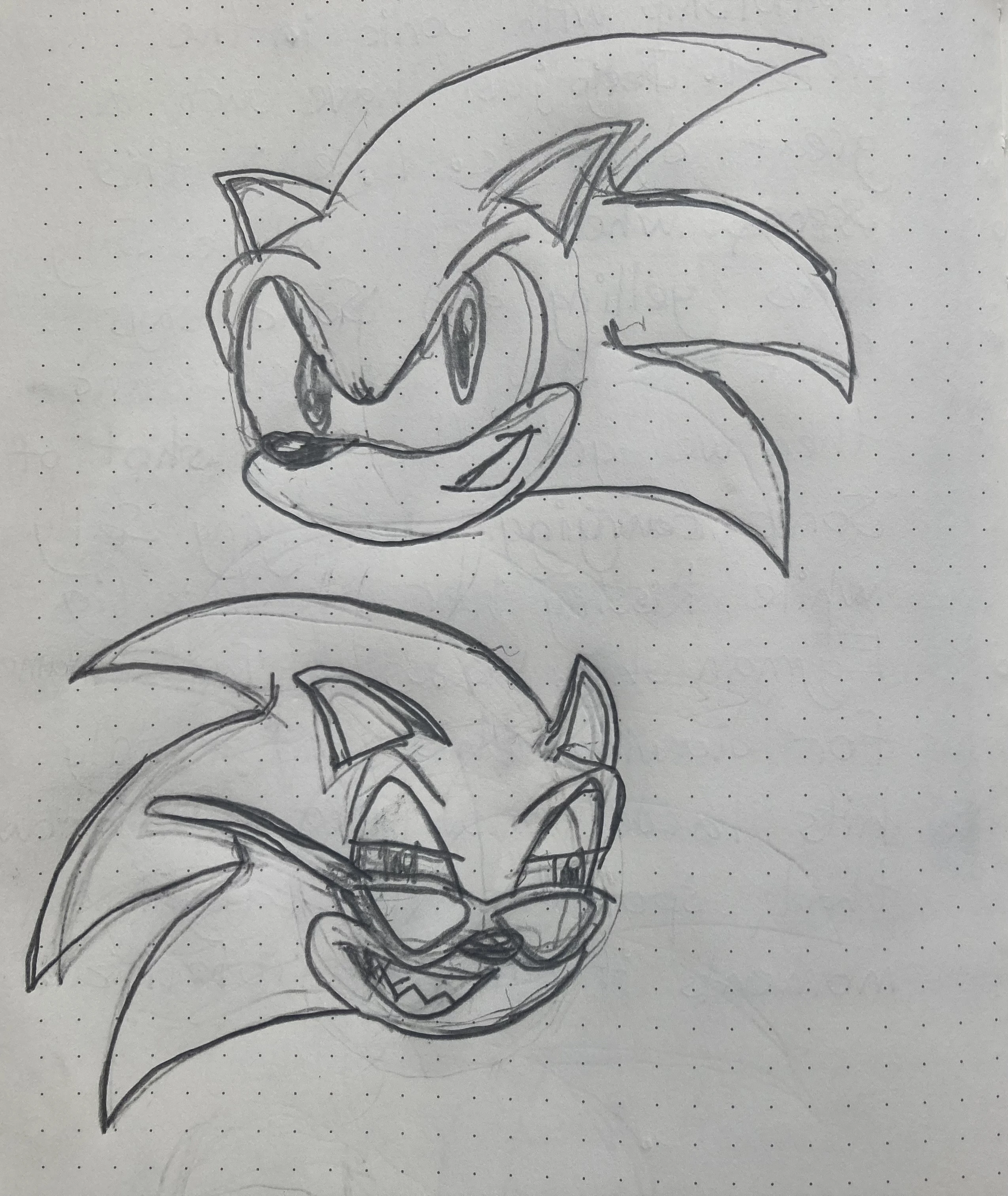 Sonic and Scourge (Quick Sketch) | Fandom