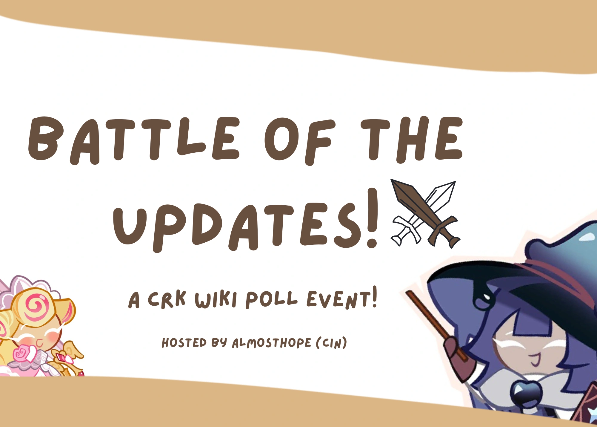 Battle of the Updates! (CRK Wiki Poll event!) | Fandom