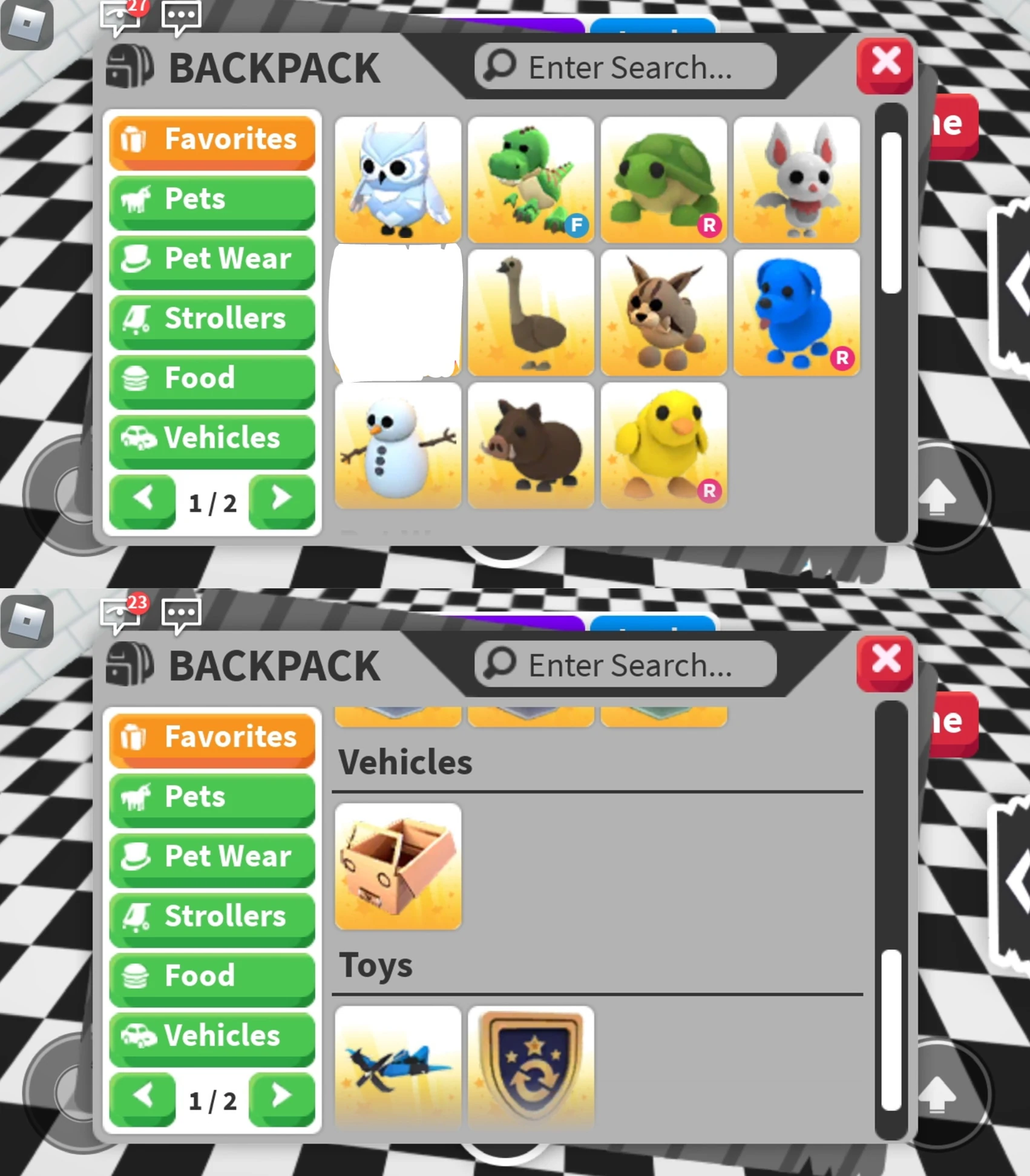 trading my friend’s inv :) | Fandom