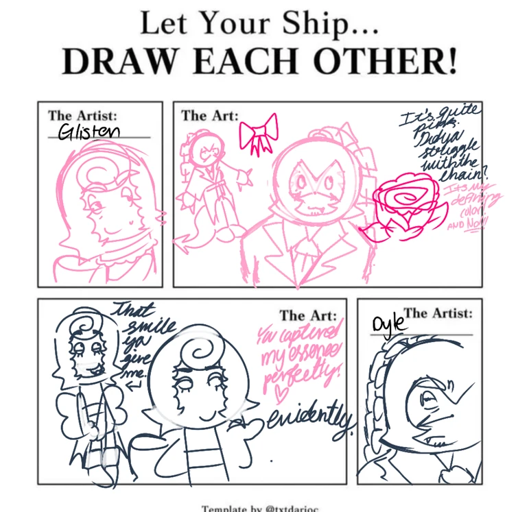 Let your ship draw each other! | Fandom