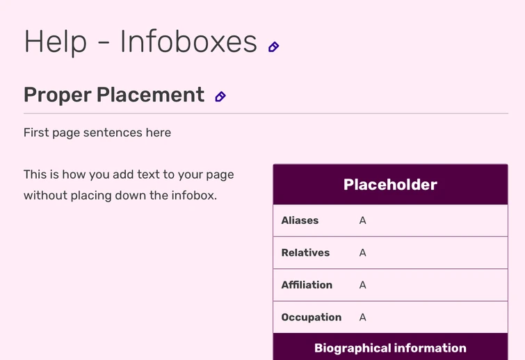 How to add infoboxes properly | Fandom