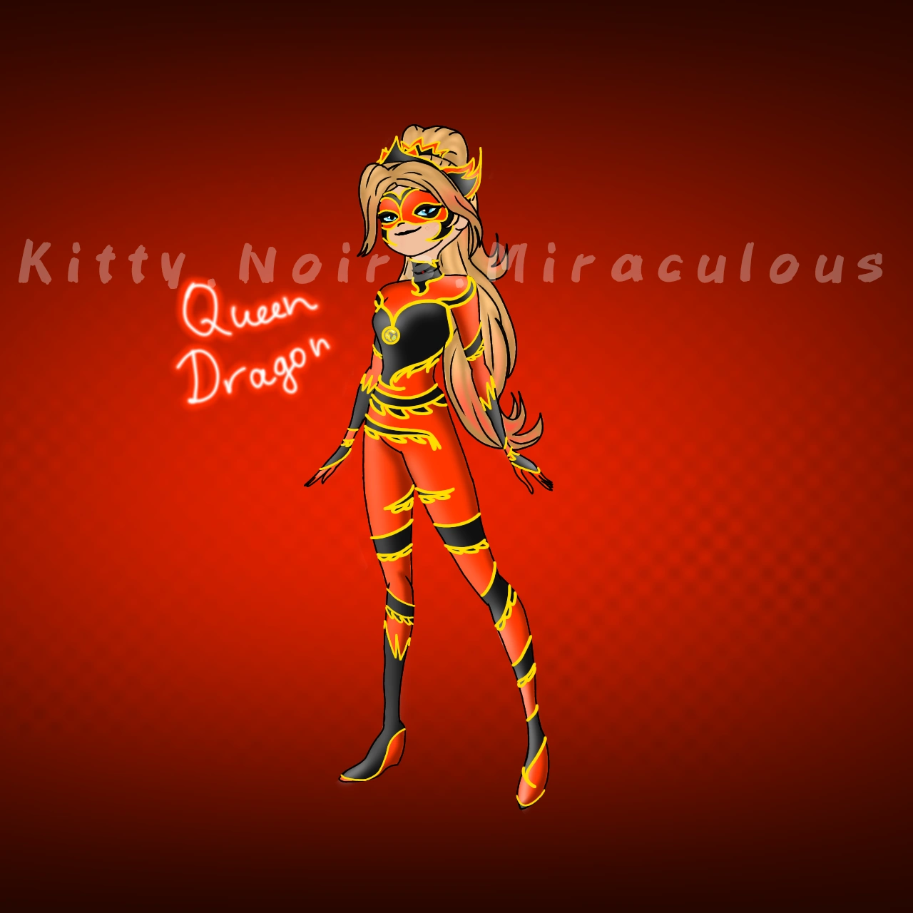 Meet Chloe with the dragon miraculous!Queen Dragon! And Fei with the ...