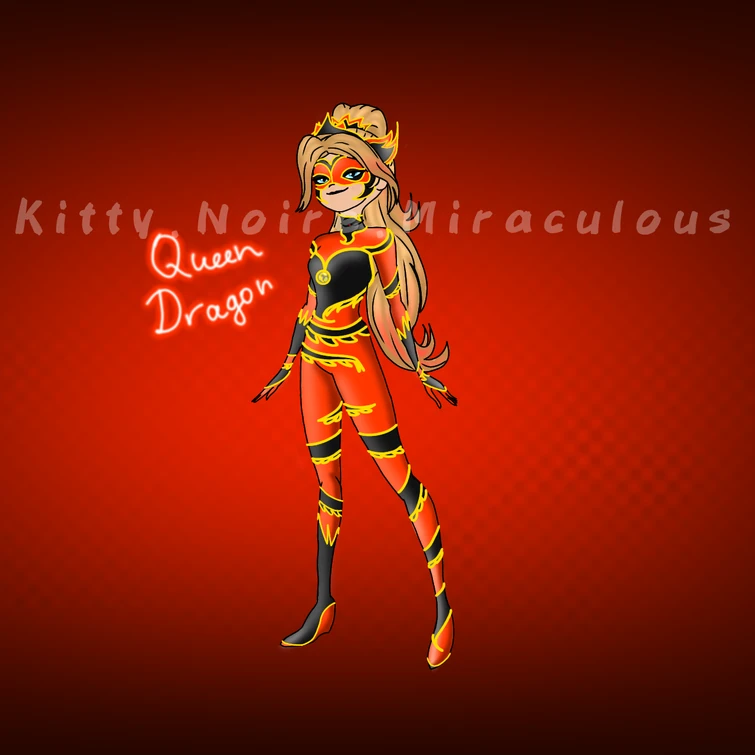 Meet Chloe with the dragon miraculous!Queen Dragon! And Fei with the ...