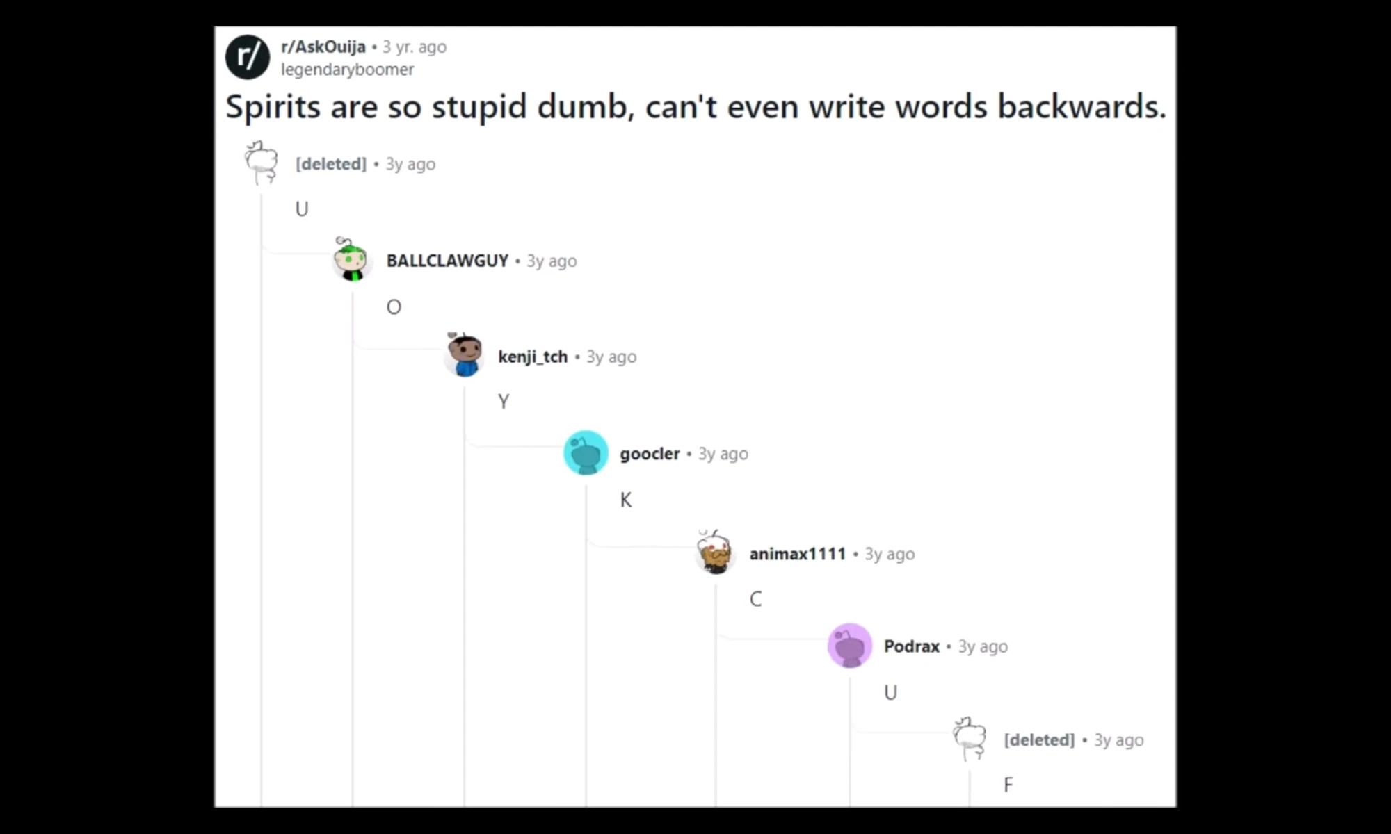 The reddit post ever | Fandom