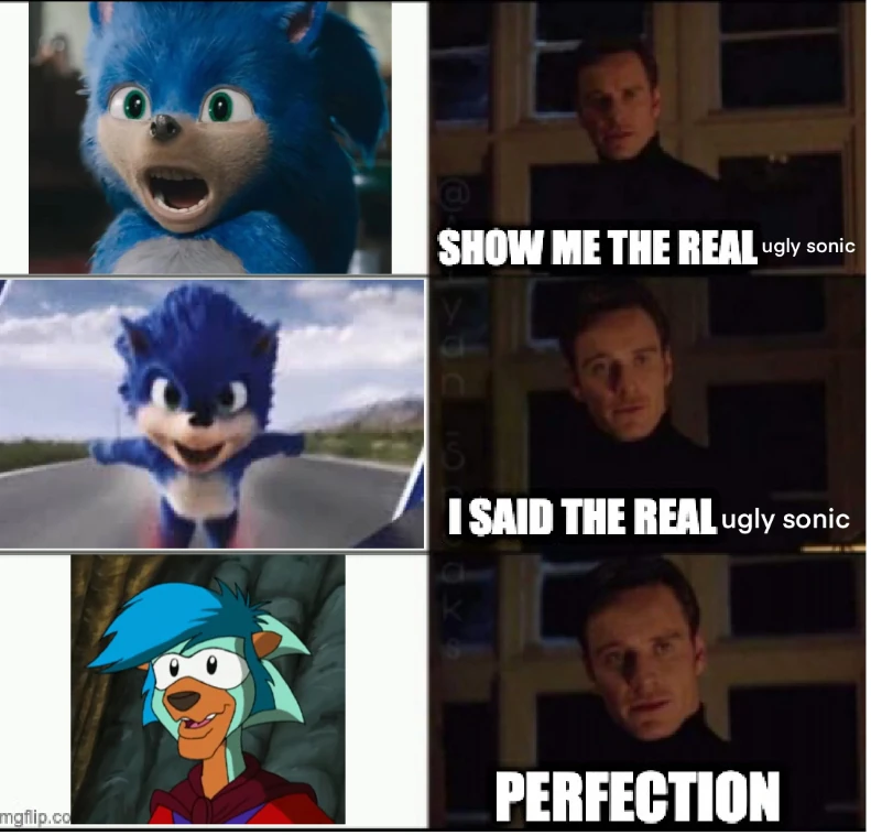 Show me the real ugly sonic | Fandom