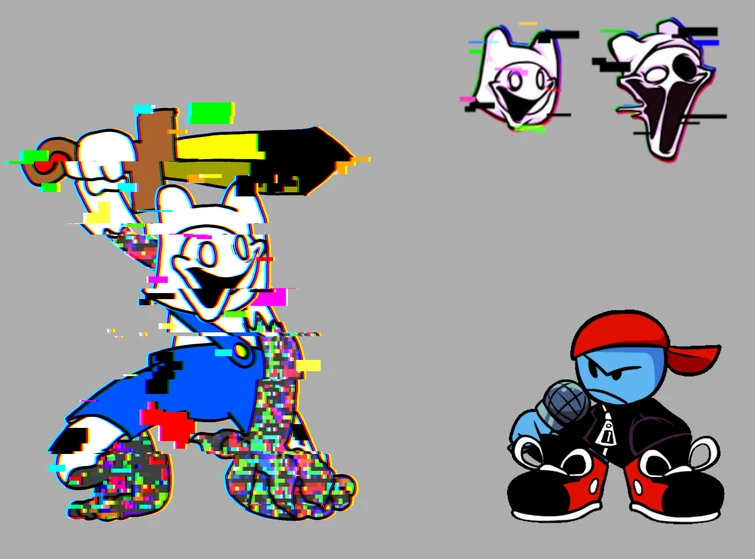 I made a Minus Version of Corrupted Finn | Fandom